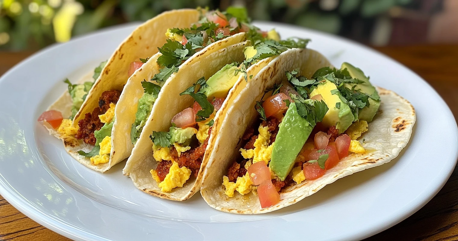 Breakfast Tacos, Delicious Morning Ideas - Savorya Recipes